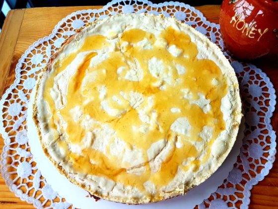 Honey Cheesecake - Honig Käsekuchen - Inspiring Teatime - Super!